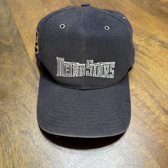 Nike | Accessories | Vintage Nike Metrostars Yellow Taxi Strap Back Hat ...